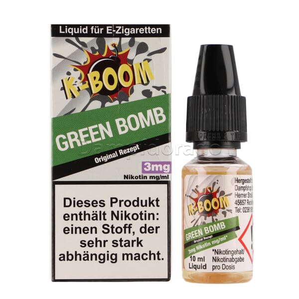Liquid Green Bomb | K-Boom | Dampfdorado